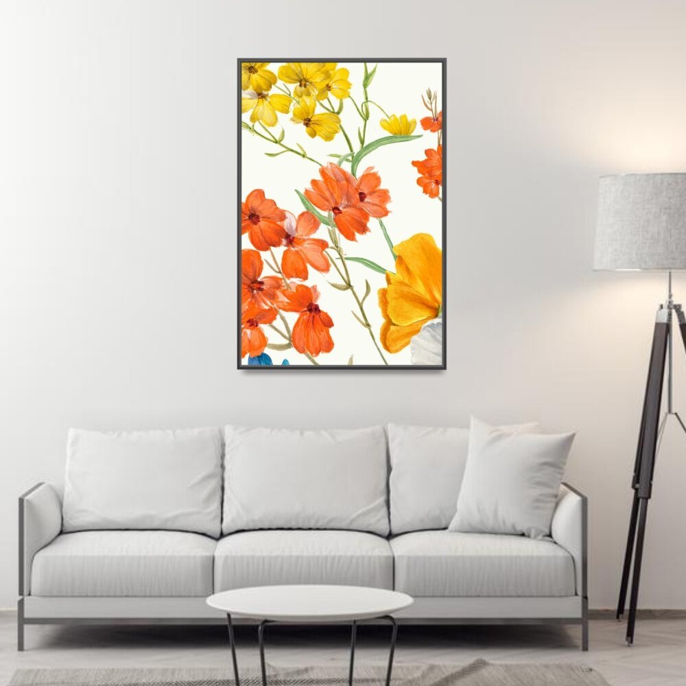 Compre Quadro Decorativo Lírio Orange I - Decora Online